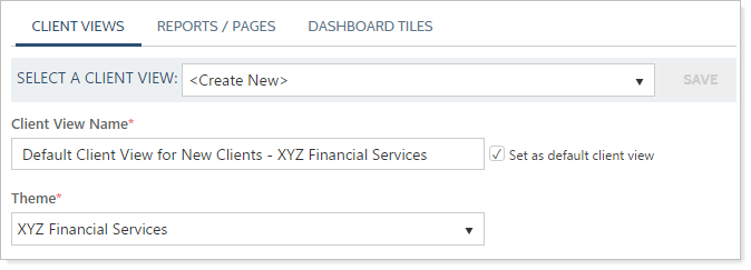 Create a Client View