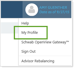 Manage Your Profile Information